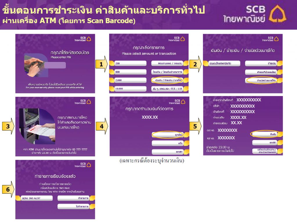ATM-SCB - ที ไลฟ์ ประกันชีวิต